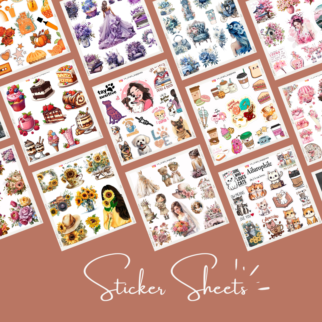 Sticker Sheets – YV Craft Supplies