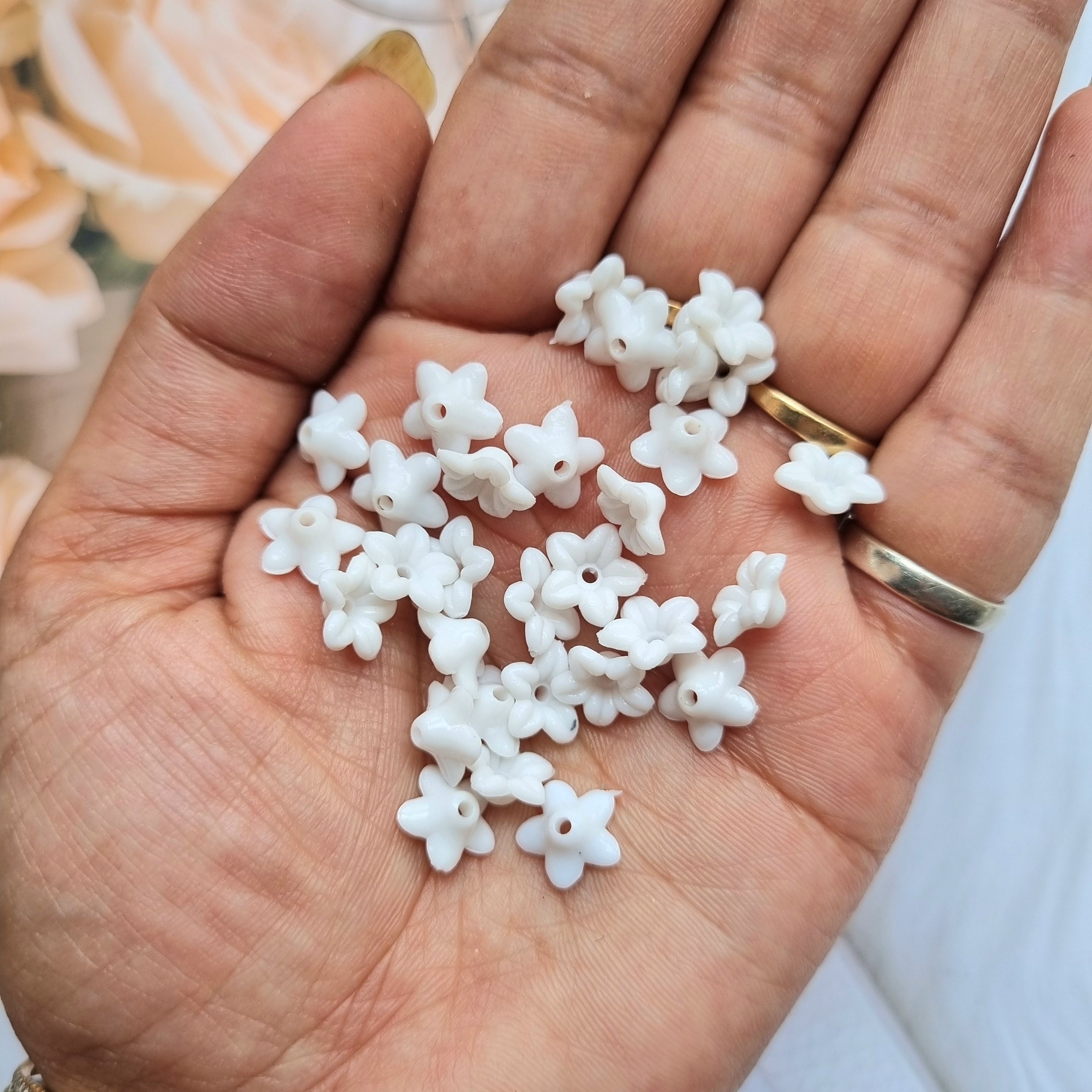 Acrylic Flower Caps – YV Craft Supplies